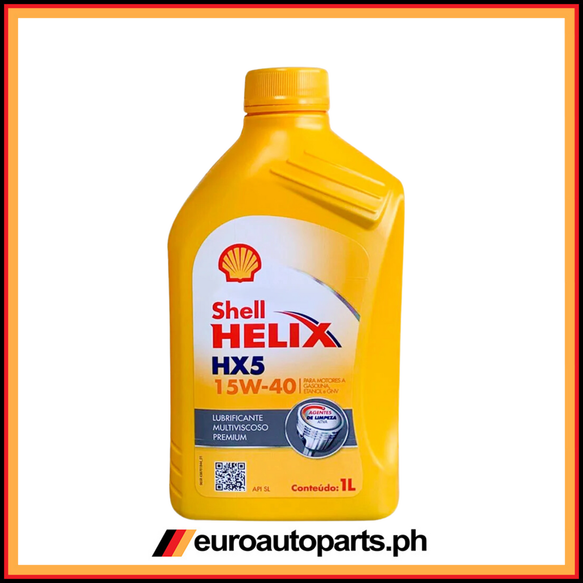 Engine Oil (Multigrade Mineral Oil 1 LTR)/HX5/Shell/Lubricant – Euro ...