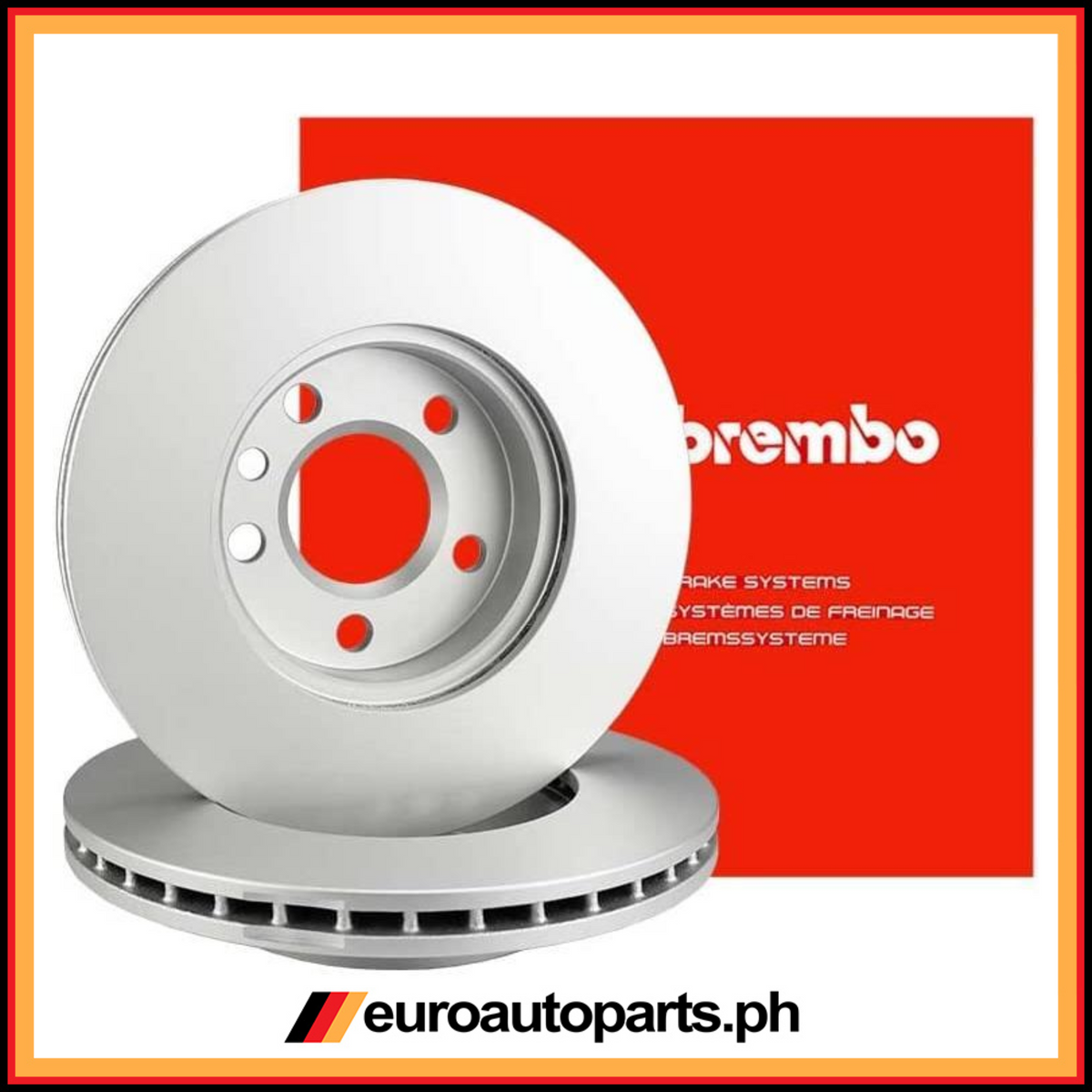 Brake Disc / 34 10 6 787 490 / Brembo / BMW – Euro Auto Parts Center Inc.