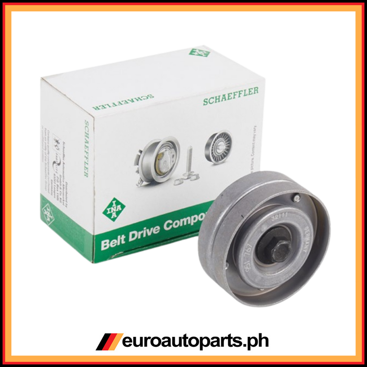 Adjusting Pulley / 11 28 8 625 983 / Ina / Mini Cooper – Euro Auto ...
