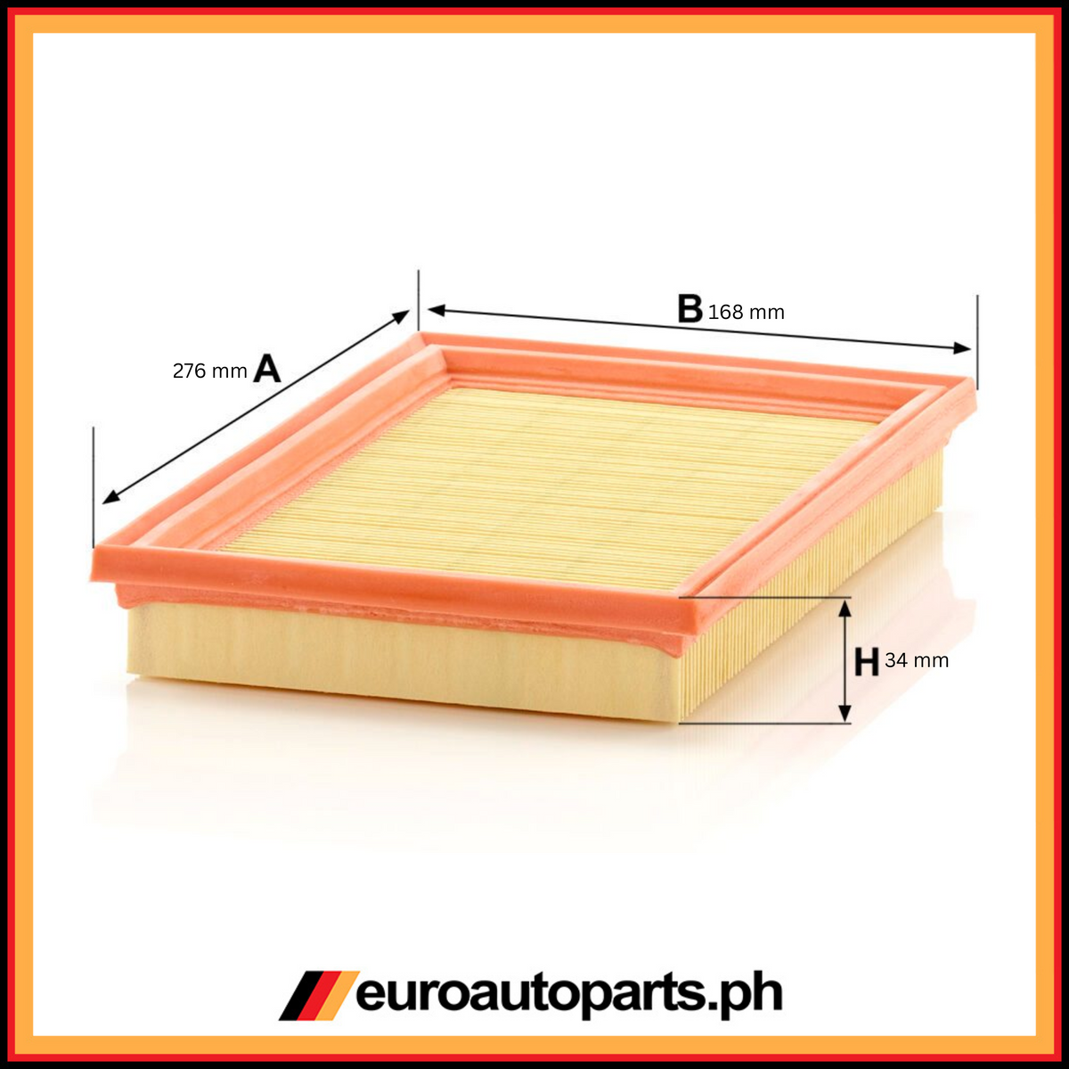 Air Filter / 13 72 1 491 749 / Mann / Mini Cooper – Euro Auto Parts ...