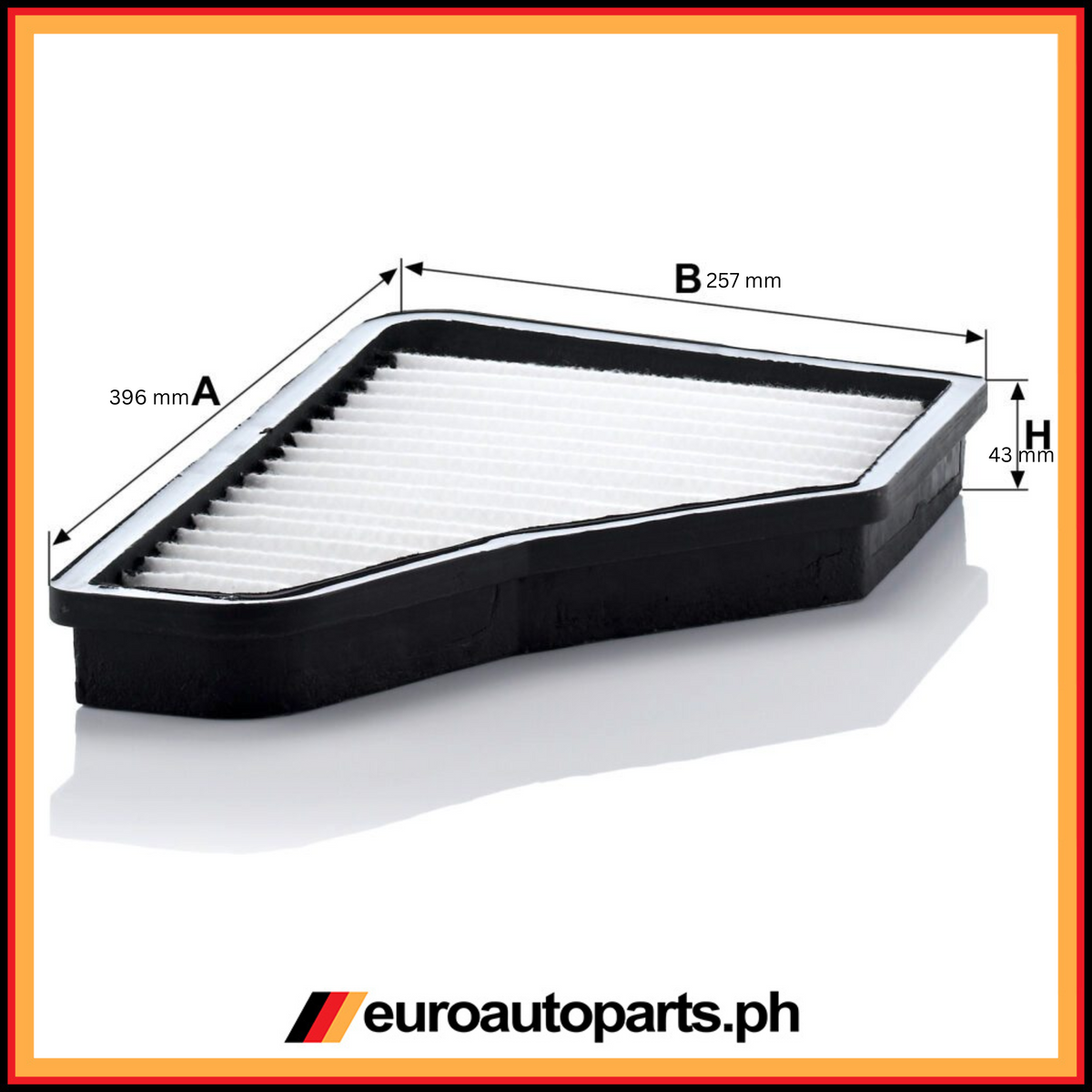 Microfilter / 140 835 00 47 / Mann / Mercedes-Benz – Euro Auto Parts ...